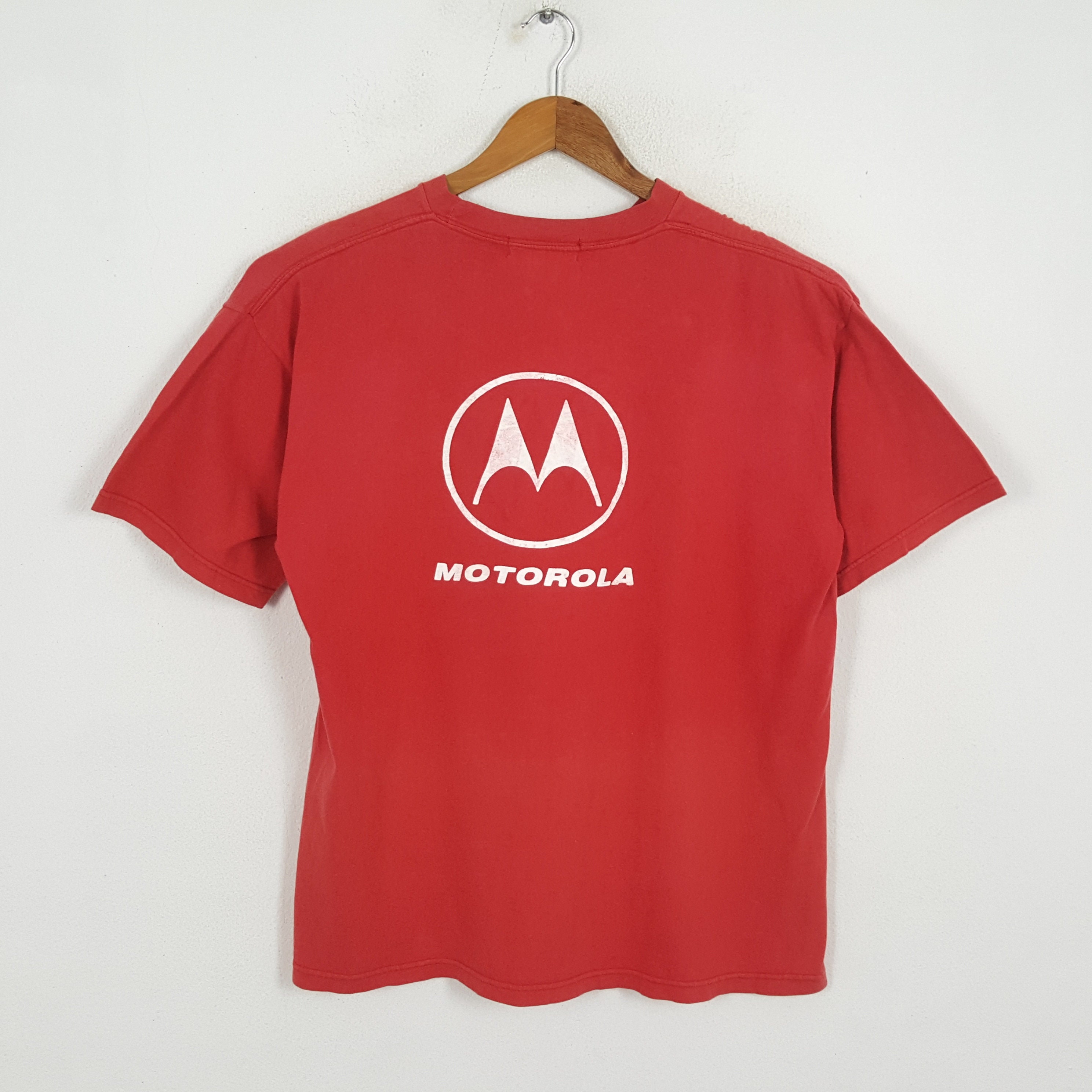 Vintage MOTOROLA Original Phone Logo Streewear T-shirts - Etsy