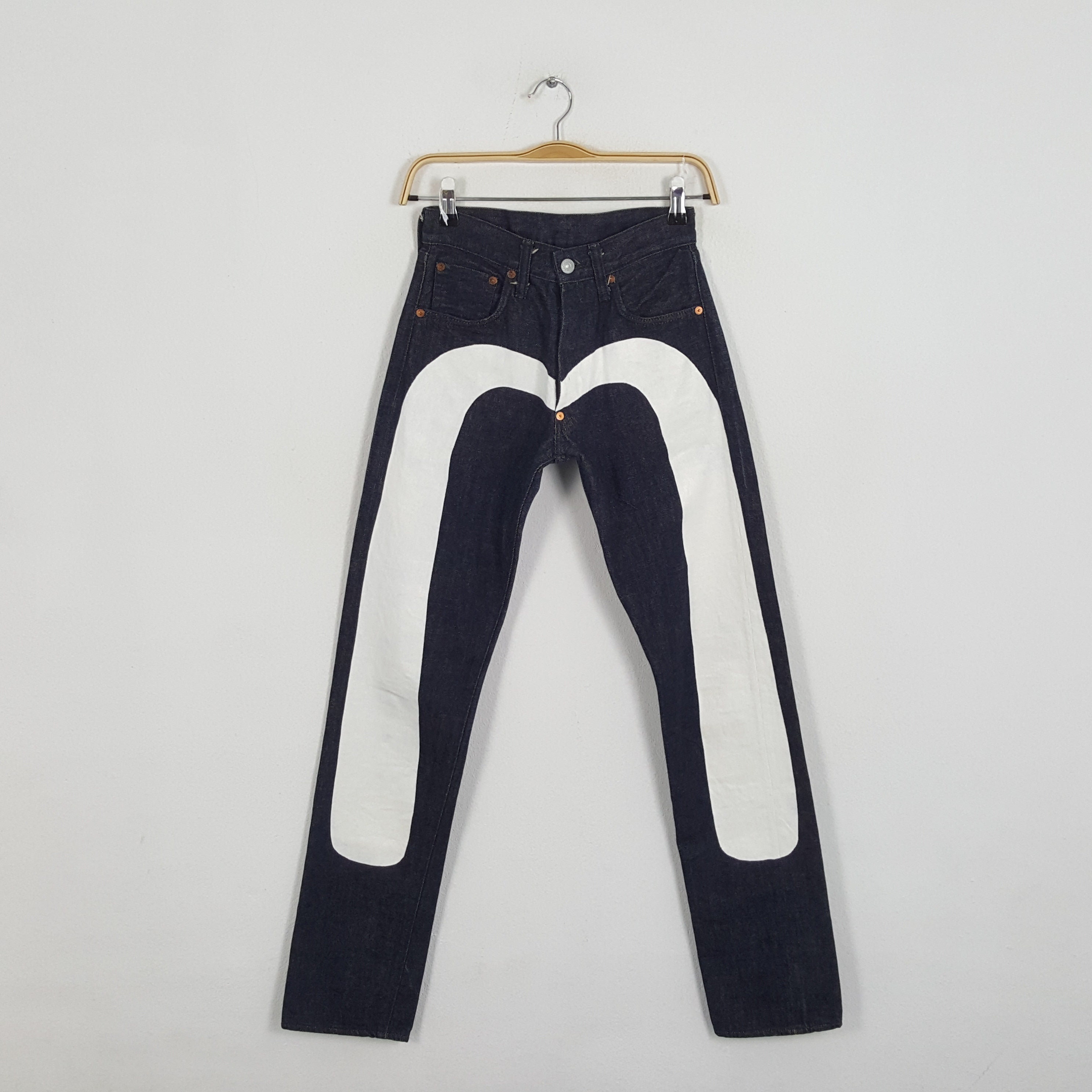 Vintage EVISU Japanese Brand Daicock Custom Style Denim Jeans - Etsy