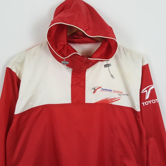 Vintage TOYOTA 2003 JAPANESE GP Racing Windbreaker Ho… - Gem