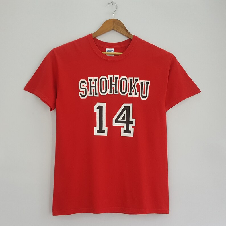 Vintage Slam Dunk Team Shohoku N.o 14 T-shirt - Etsy