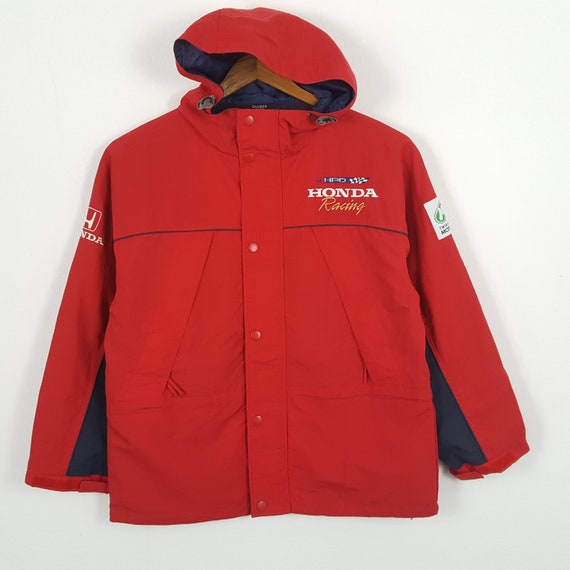 Vintage HONDA CART Japanese Formula One Racing Jacket - Gem