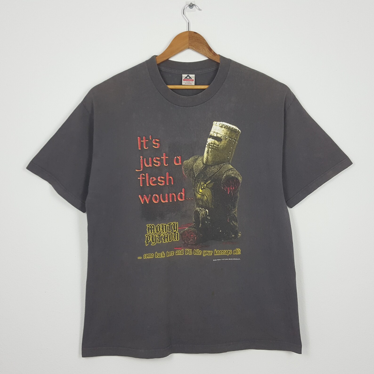Vintage Monty Python the Holy Grail Horror Movie T-shirt - Etsy