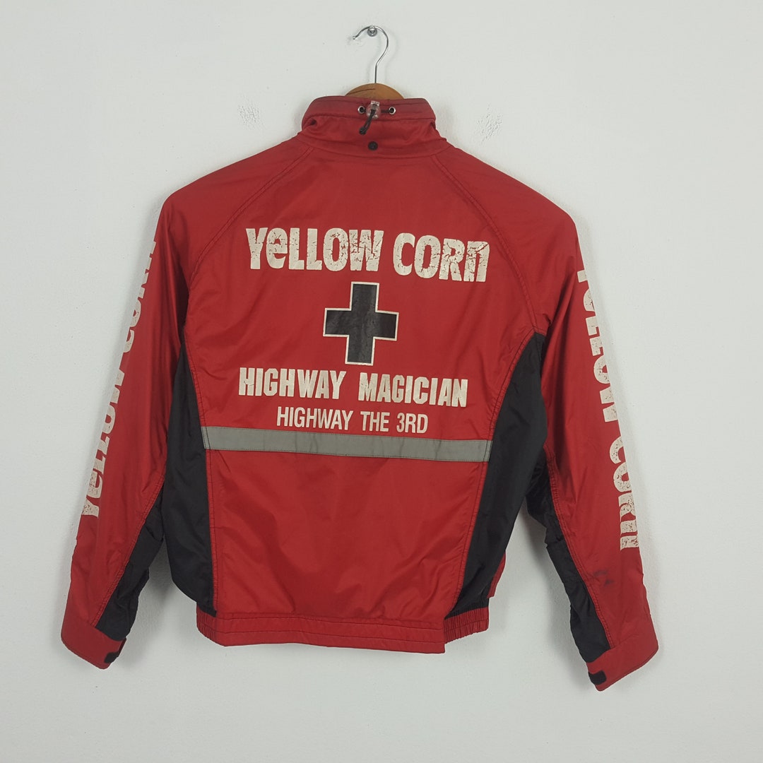 Vintage Yellow Corn Japanese Racing Jacket - Etsy