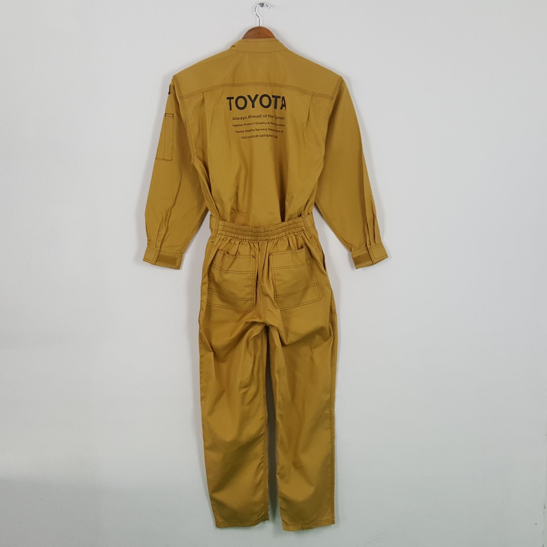 Vintage TOYOTA Japanese Racing Team Coverall Jacket - Etsy