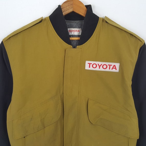 Vintage TOYOTA Japanese Racing Team Bombers Jacket - Gem