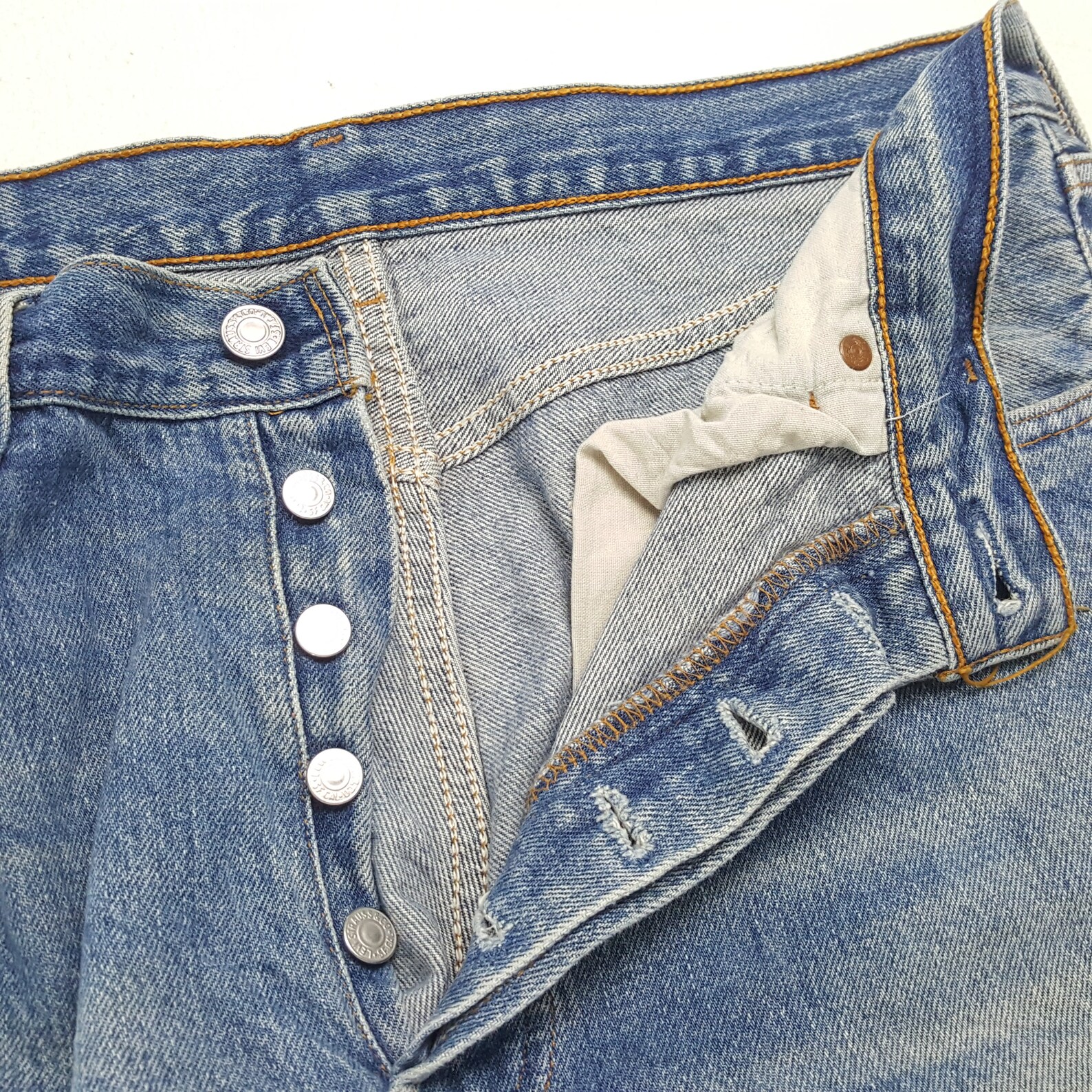 Vintage LEVI'S 501 Distressed Kurt Cobain Style Jeans - Etsy