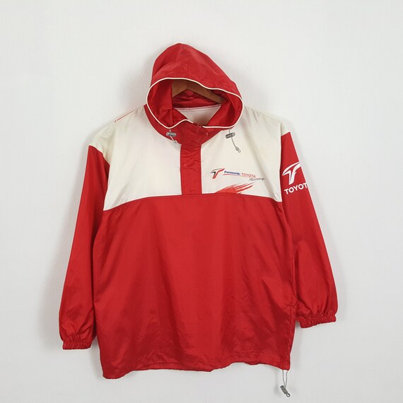 Vintage TOYOTA 2003 JAPANESE GP Racing Windbreaker Ho… - Gem