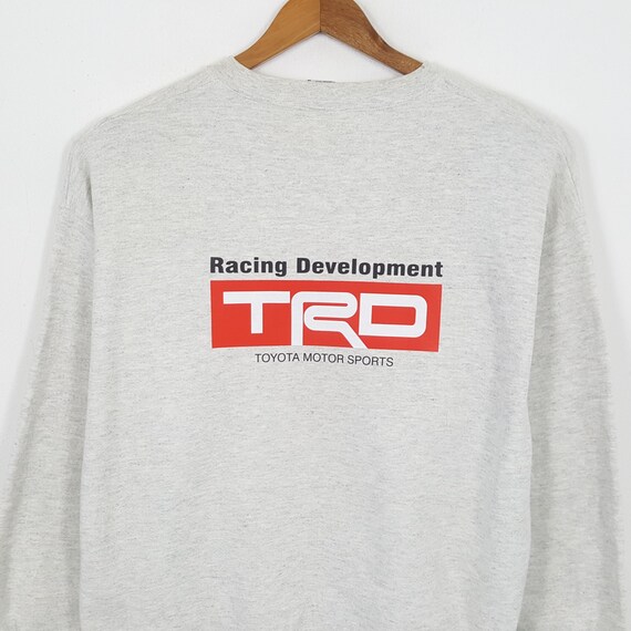 Vintage TRD TOYOTA MOTORSPORTS Japan Racing Team Swea… - Gem