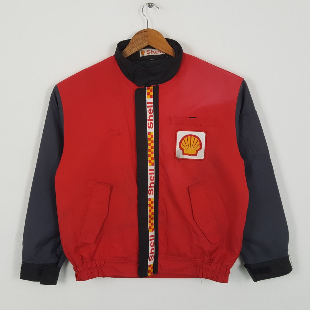 Vintage SHELL Ferrari Formula One Racing Oil Jacket - Etsy