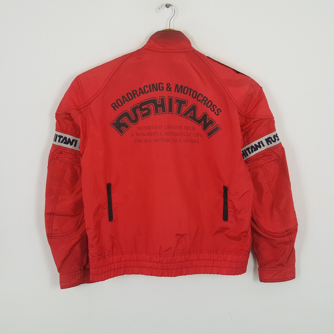 Vintage KUSHITANI HOLE SHOT 1 Japanese Motorcycle Jacket - Etsy