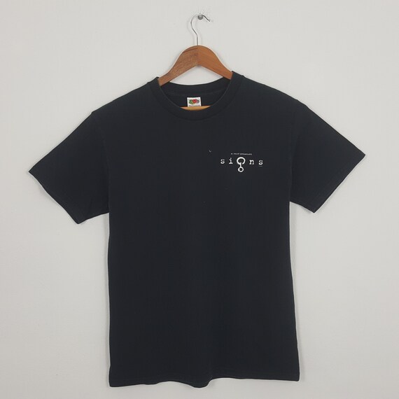 Vintage Signs American Horror Alien Movie T-shirt - Gem