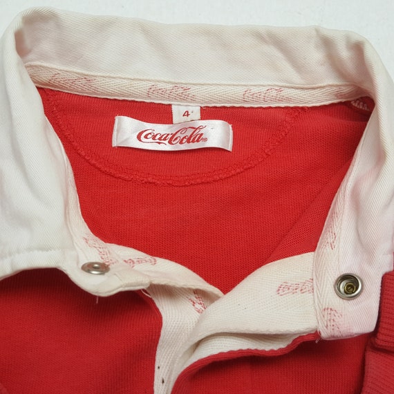 Vintage COCA COLA American Rapper Rugby Style Polos J… - Gem