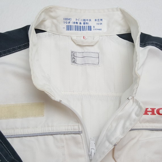 Vintage HONDA Japanese Racing Formula One Coverall Ja… - Gem
