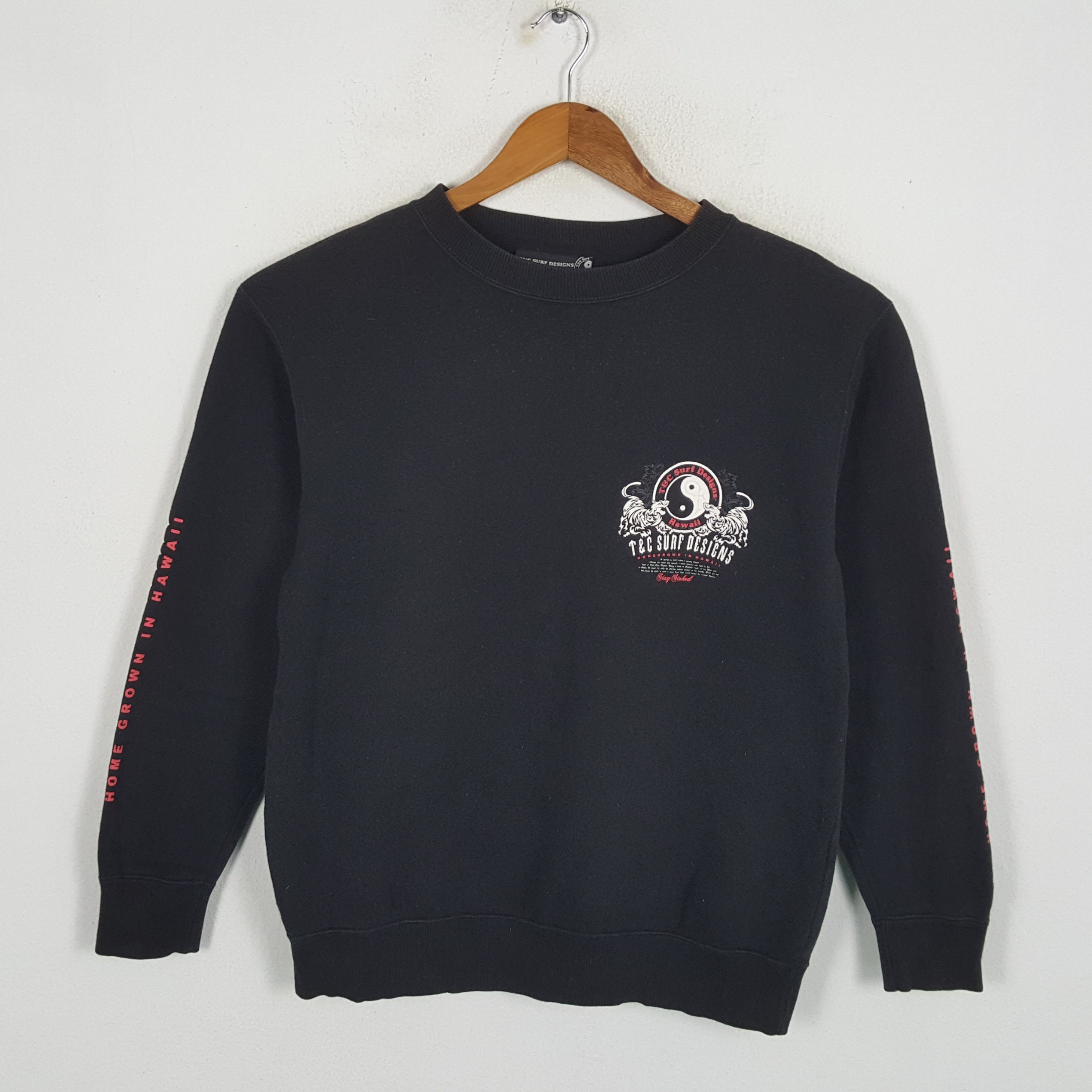 Vintage T&C SURF DESIGN Surfing Skateboard Style Sweatshirts - Etsy