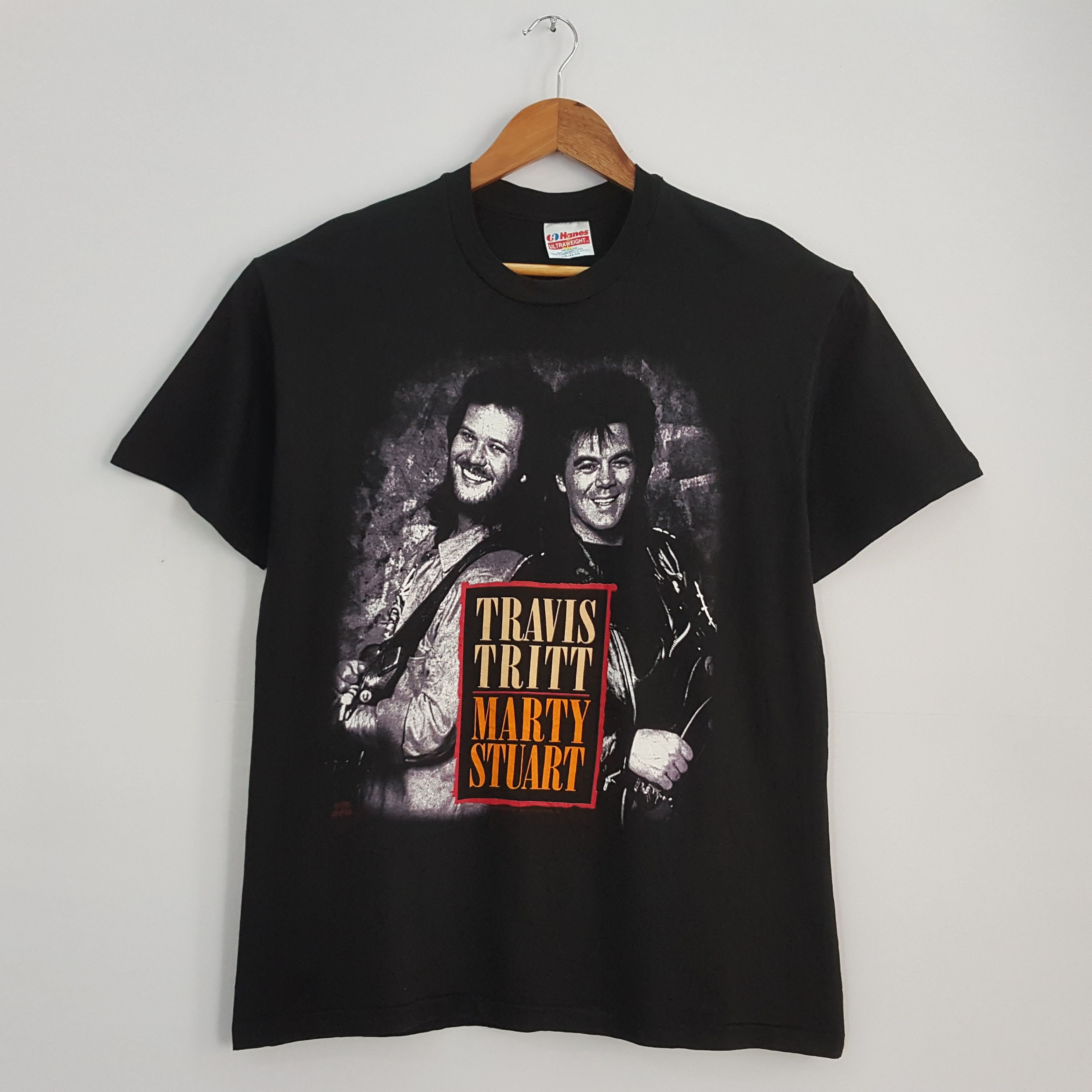 Vintage 90's TRAVIS Tritt MARTY STUART Country Singer Tees - Etsy