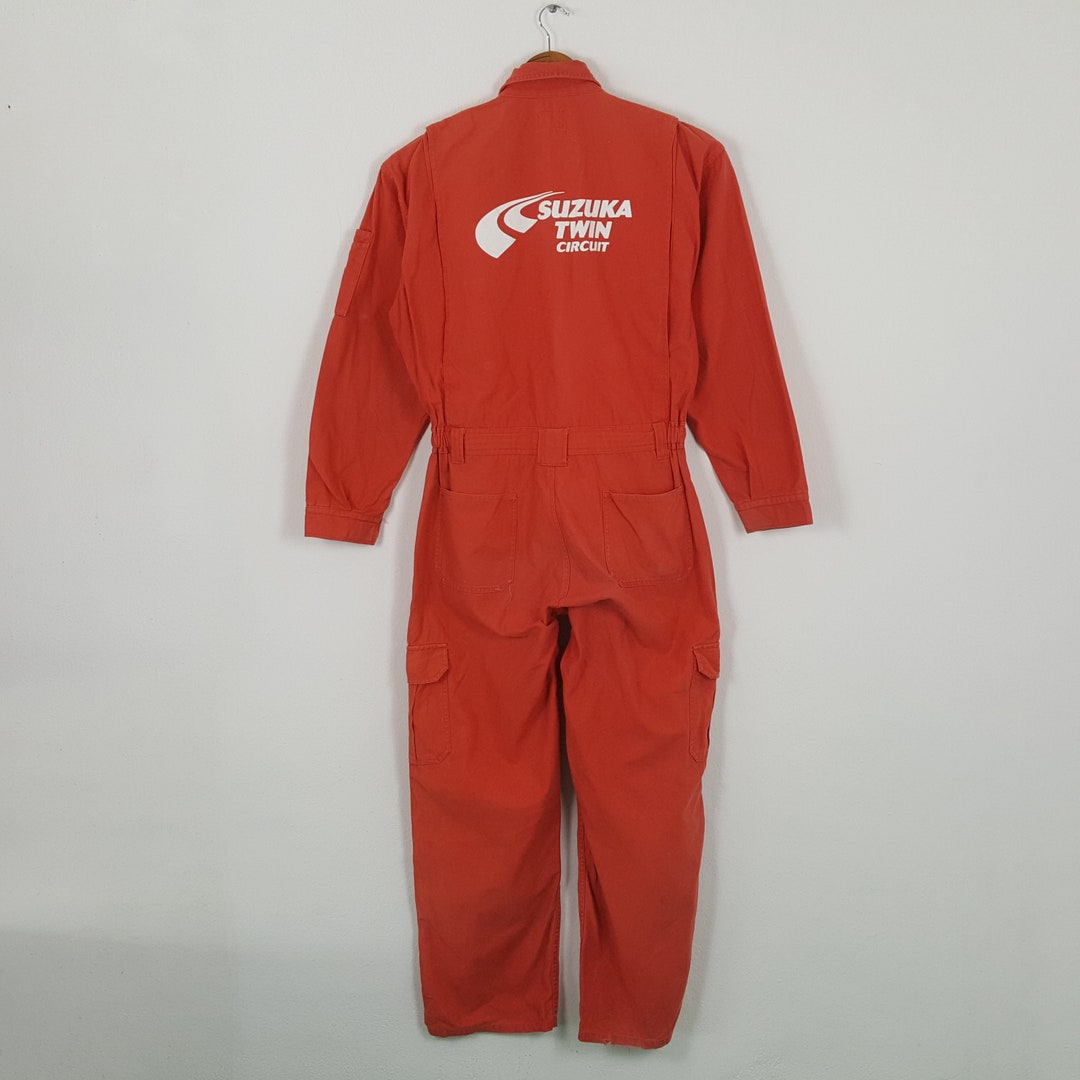 Vintage SUZUKA TWIN CIRCUIT Japanese Racing Crew Coverall Jacket - Etsy