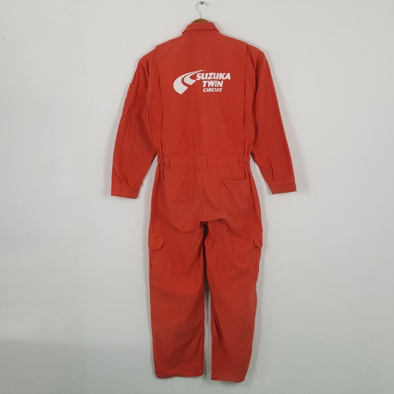 Vintage SUZUKA TWIN CIRCUIT Japanese Racing Crew Cove… - Gem