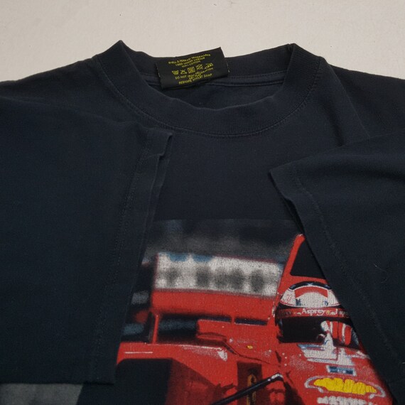 Vintage FERRARI SHELL FORMULA 1 Racing Team T-Shirts - Gem