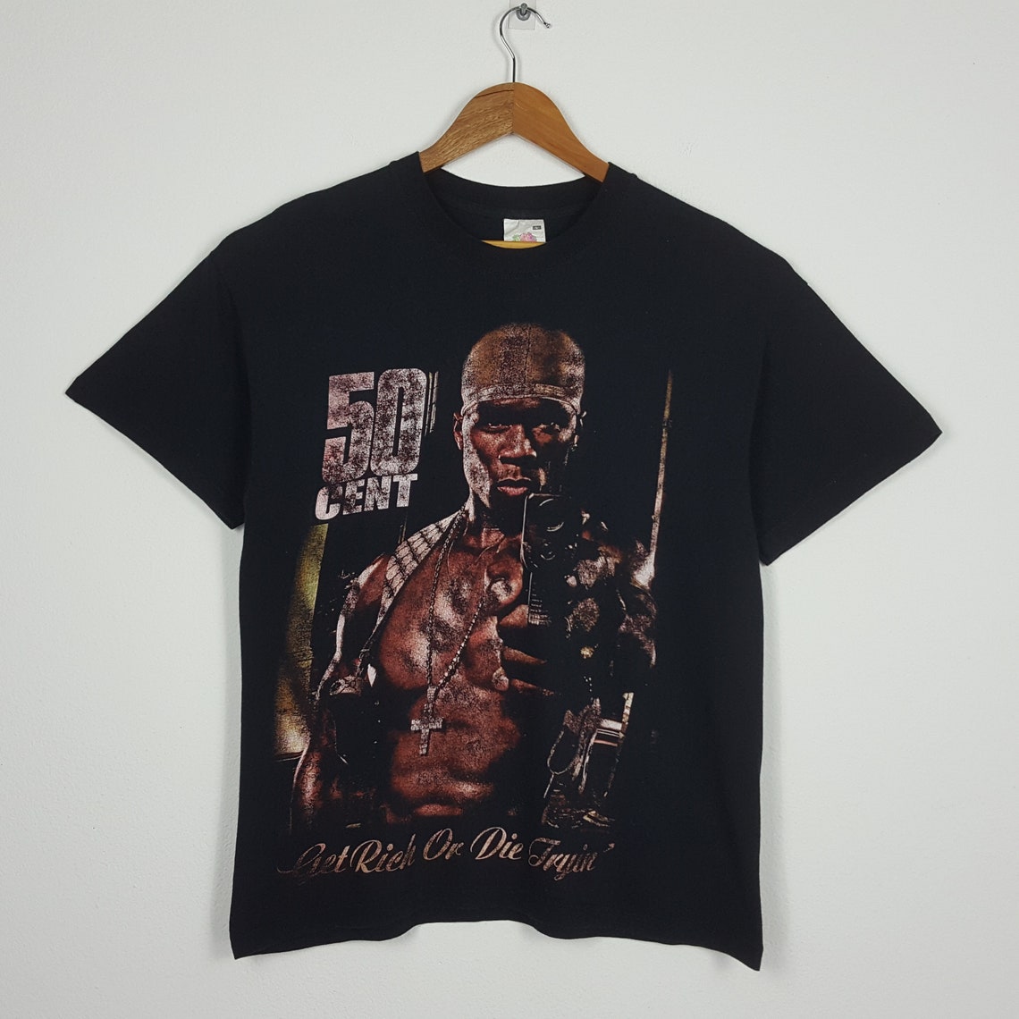 vintage-50-cent-american-rapper-rap-tees-t-shirt-etsy