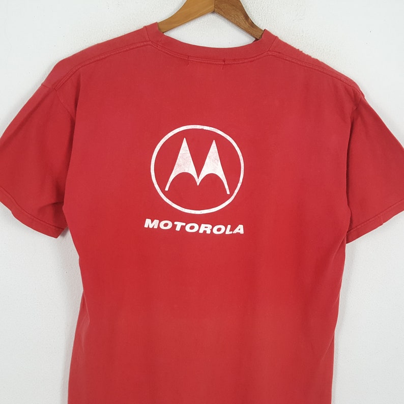 Vintage MOTOROLA Original Phone Logo Streewear T-shirts - Etsy