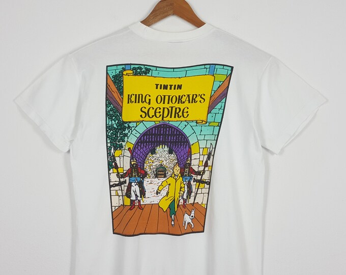 Vintage TINTIN Adventure Fantasy Cartoons T-shirt - Etsy