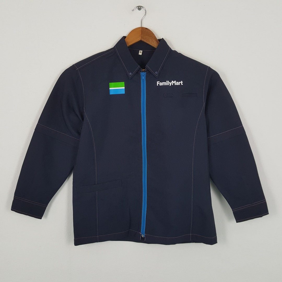 Vintage FAMILY MART Japanese Uniform Working Jacket - Etsy