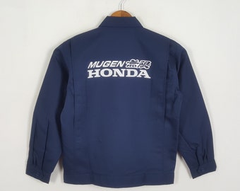 Vintage Honda Racing Japanese Car Performance Embroidered Motorsports ...