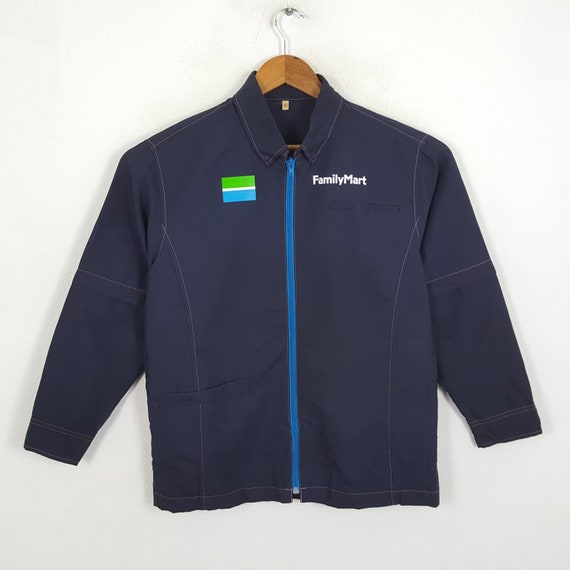 Vintage FAMILY MART Japanese Workers Uniform Streetwe… - Gem