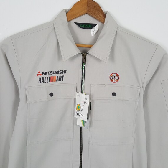 Vintage MITSUBISHI RALLI ART Japanese Racing Team Cus… - Gem