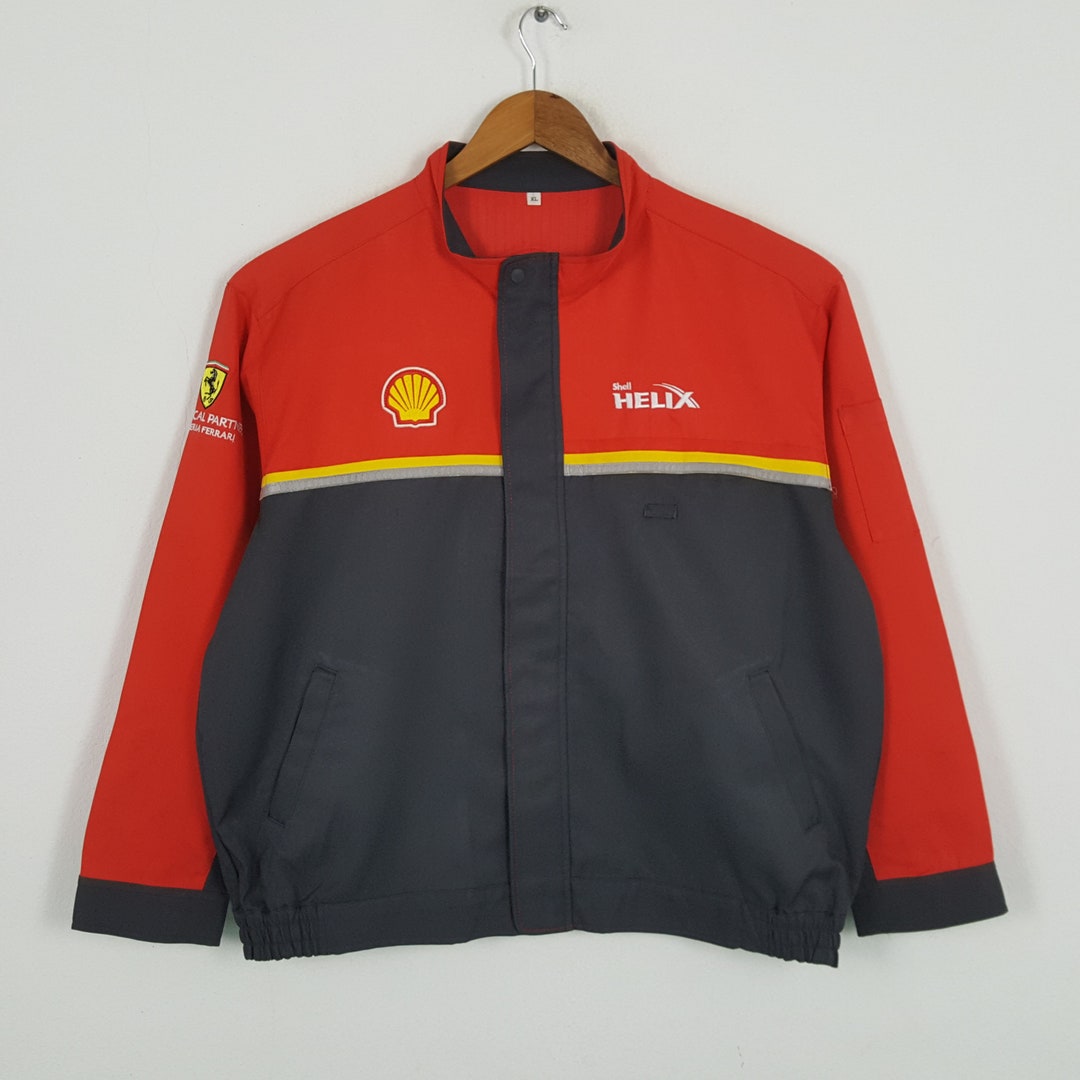 Vintage FERRARI SHELL Racing Team Jacket Jacket - Etsy