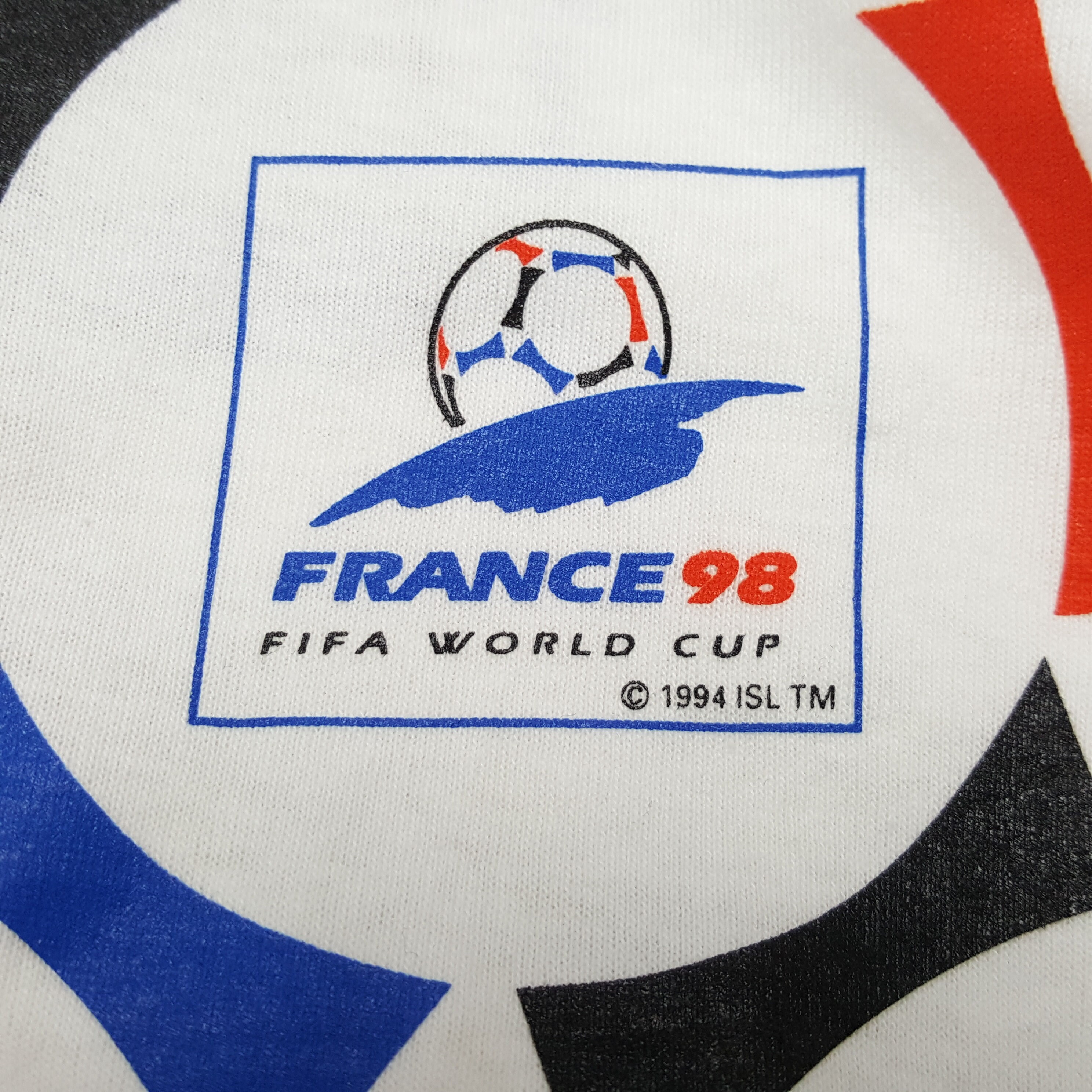 Vintage 90s THE XVI FIFA World Cup 1998 T-shirt - Etsy