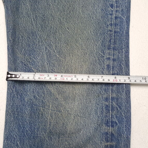 Vintage LEVI'S 501 Kurt Cobain Distressed Style Jeans - Gem