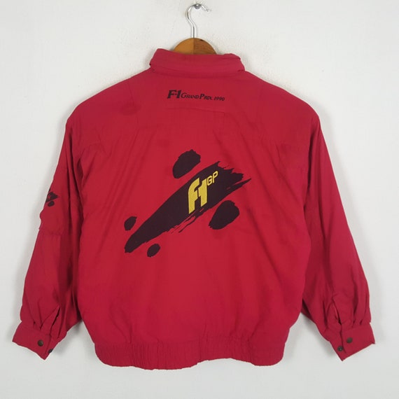 Vintage F1 GRAND PRIX 1990 Formula One Racing Jacket - Gem