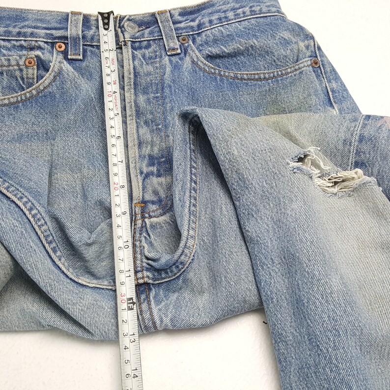 Vintage LEVI'S Kurt Cobain Distressed Style Jeans - Etsy