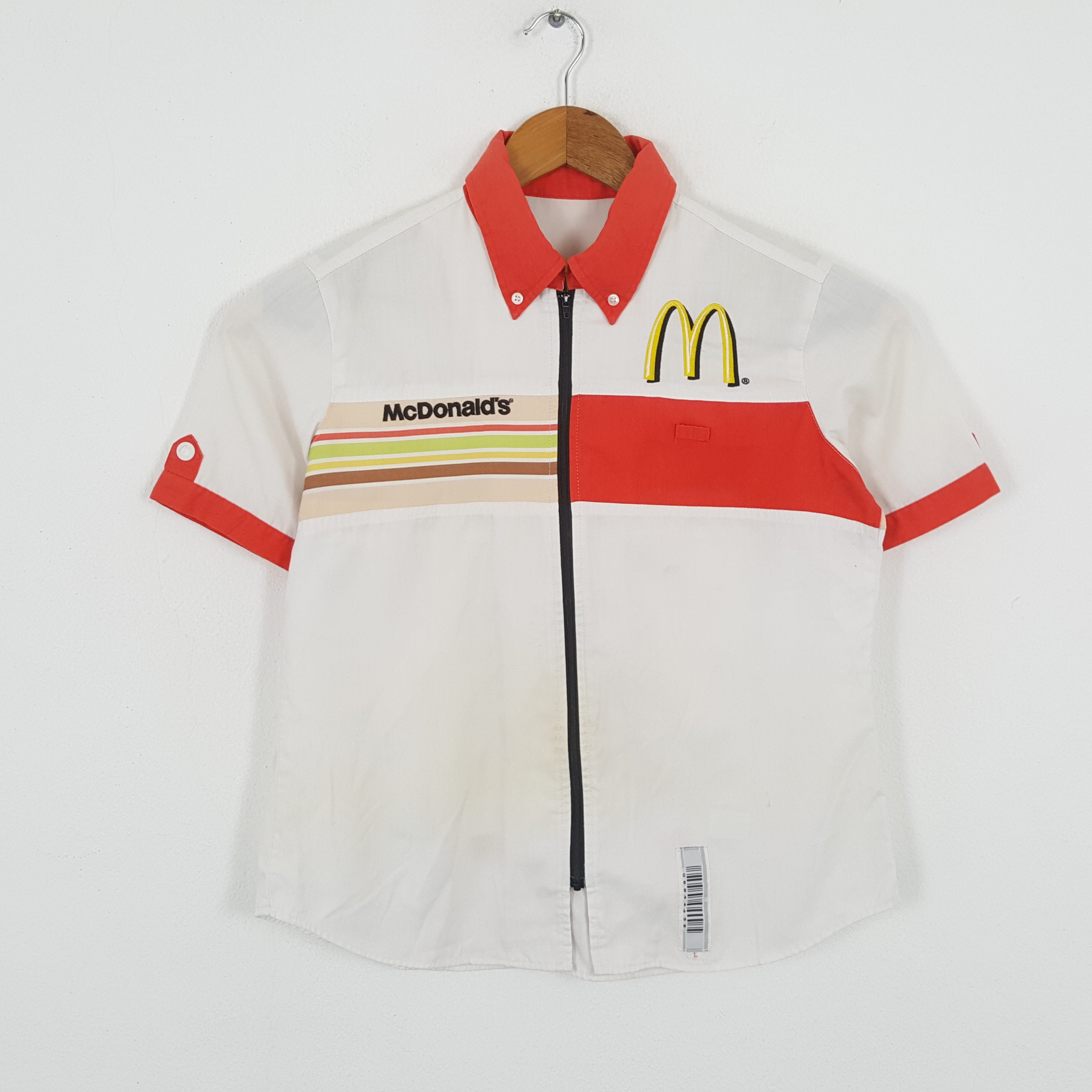 Vintage Mcdonald Workers Uniform Shirt Jacket - Etsy