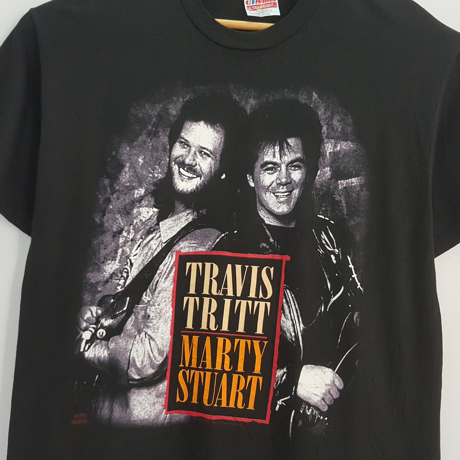Vintage 90's TRAVIS Tritt MARTY STUART Country Singer Tees - Etsy