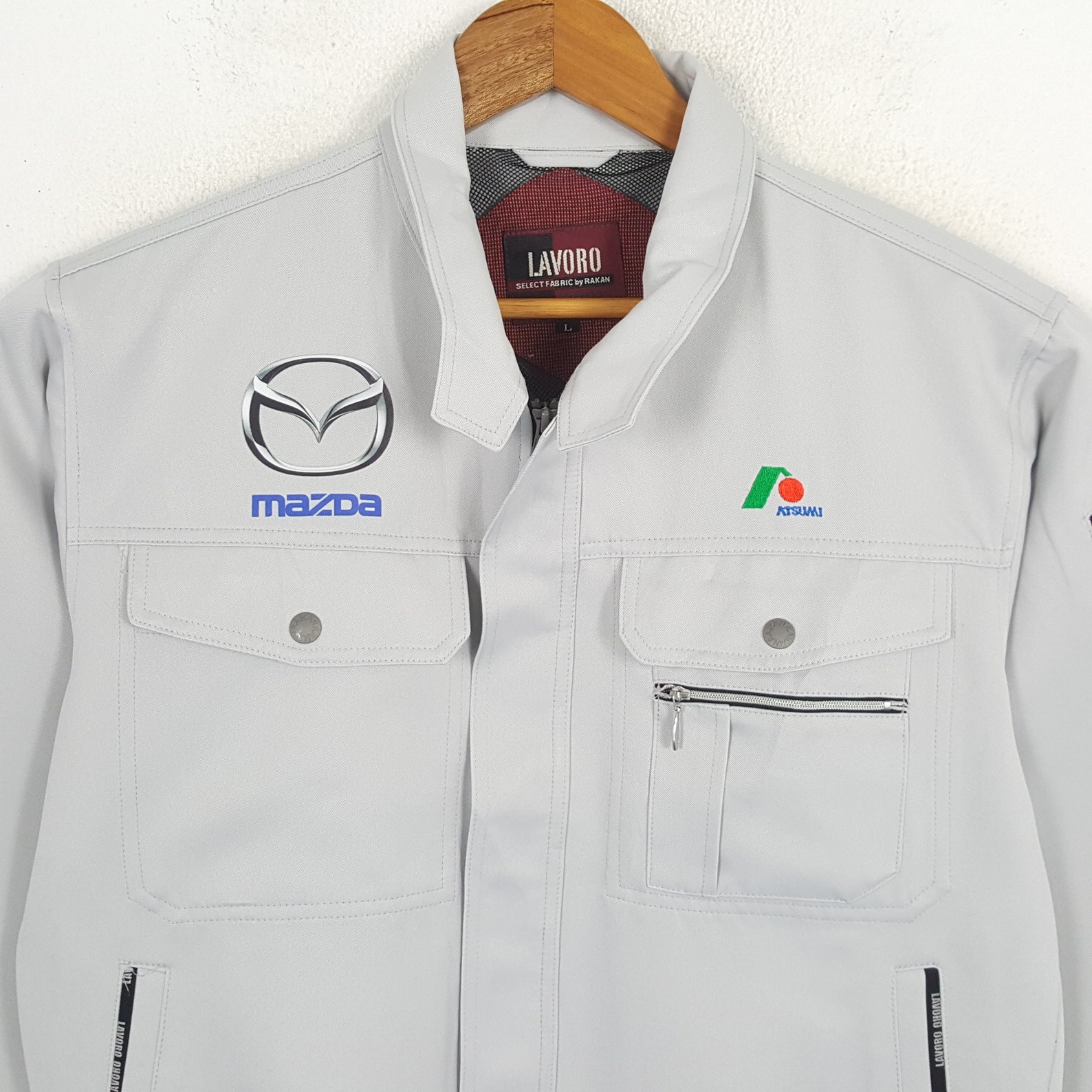 Vintage MAZDA Japanese Racing Team Custom Jacket - Etsy