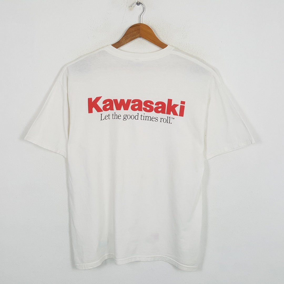 Vintage KAWASAKI Japanese Motorcycle T-shirts - Etsy