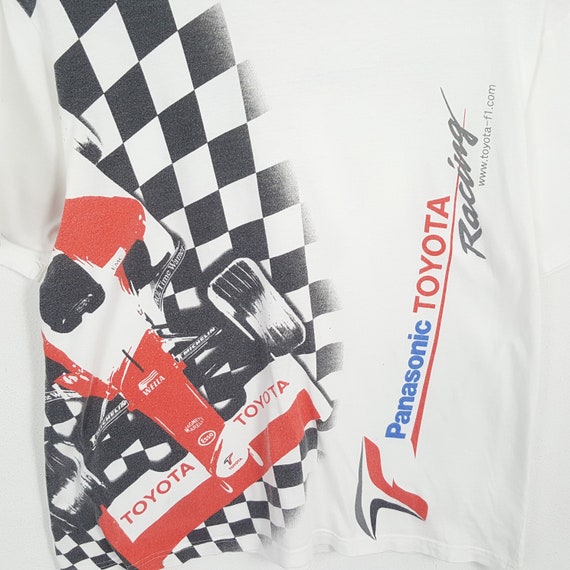 Vintage PANASONIC TOYOTA RACING Team T-Shirt - Gem