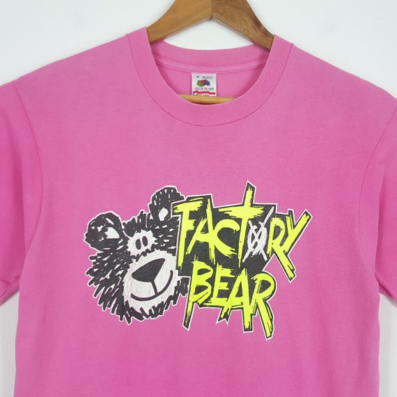 Vintage FACTORY BEAR Motorsports Extreme Brand t-shirt - Gem
