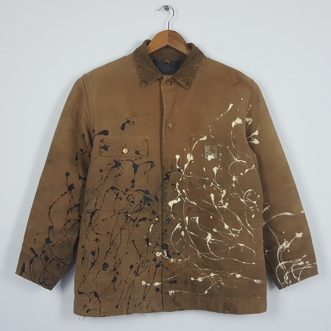 Vintage Carhartt Art Painting Style Castom Jacket - Etsy