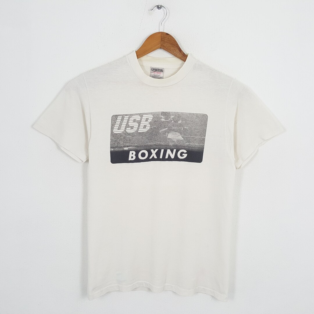 Vintage USB BOXING Streetwear Photo Print T-shirt - Etsy