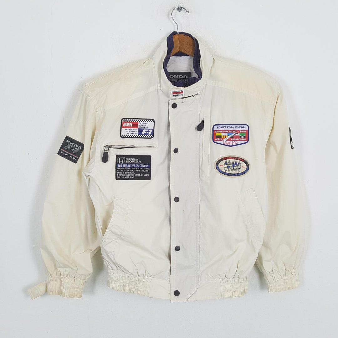 Vintage HONDA F1 Japanese Motorsports Racing Team Grand Prix Jacket - Etsy