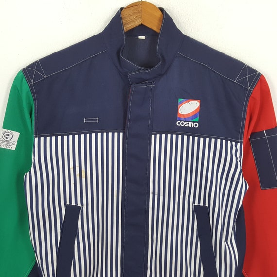 Vintage COSMO Japanese Racing Team Jacket - Gem
