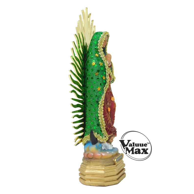 Valuuemax™ Our Lady of Guadalupe Statue, Finely Detailed Resin, 8 Inch ...