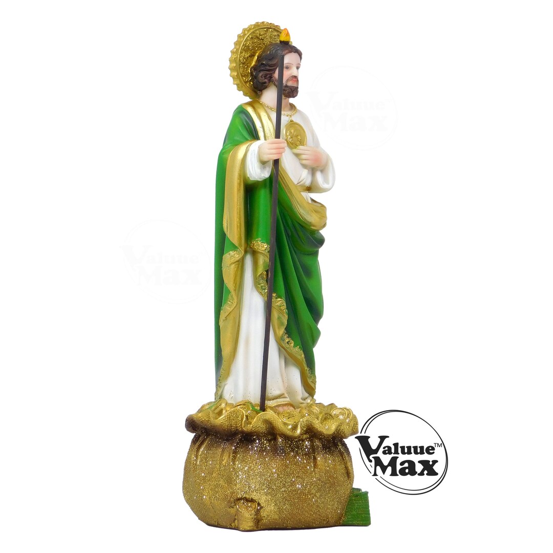 Valuuemax™ Saint Jude Thaddeus Statue, Finely Detailed Resin, 12 Inch ...