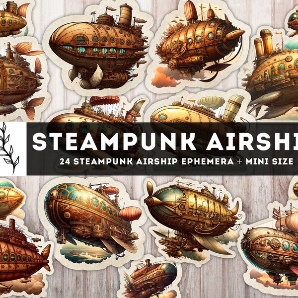 Steampunk Airship - Etsy