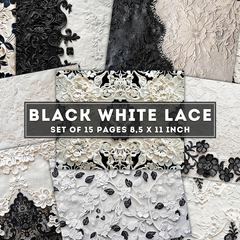 Lace Printable - Etsy