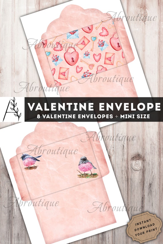 Sobres Imprimibles De Amor Love, Your Mind – Canva