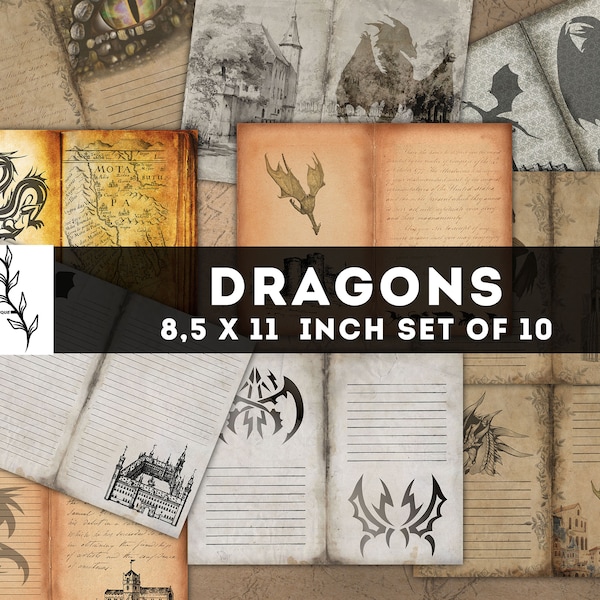 Antique Magical Paper - Etsy